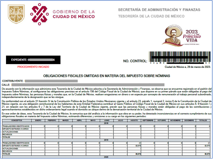 ¿Te Llegó una Carta por Obligaciones Omitidas de ISN en la CDMX? - Blog dSoft