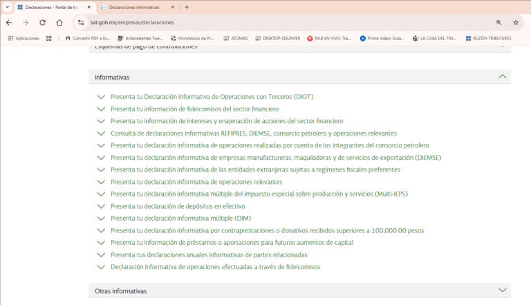 Nuevo Formato para Presentar la DIOT