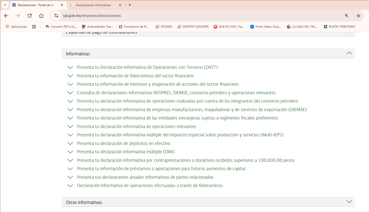 Nuevo Formato para Presentar la DIOT